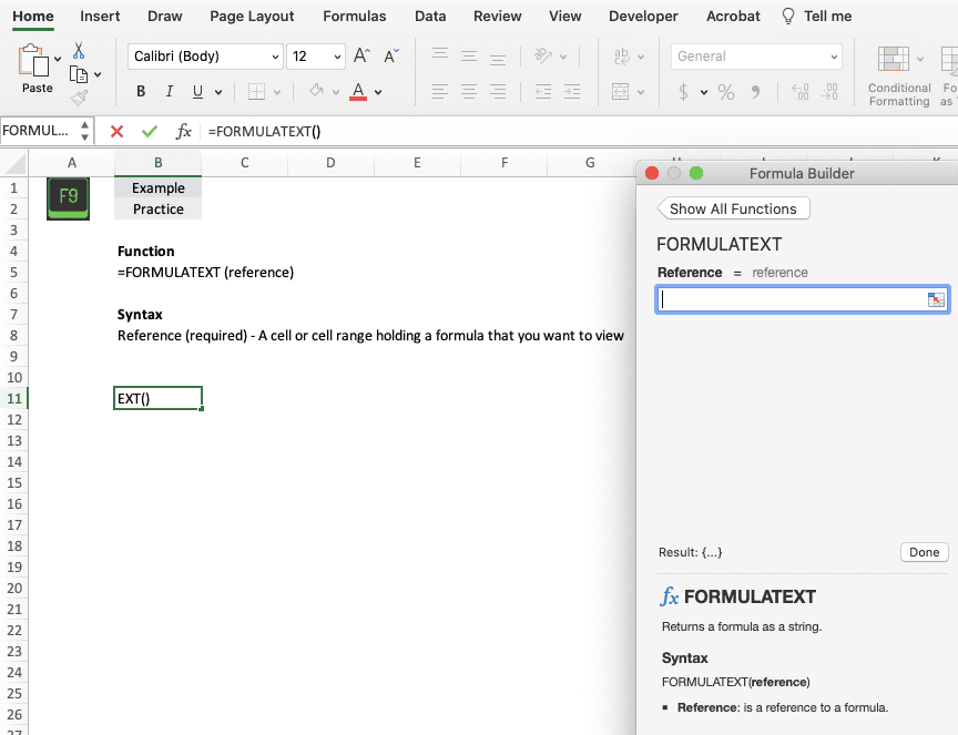 The Easy Guide To The FORMULATEXT Function In Excel