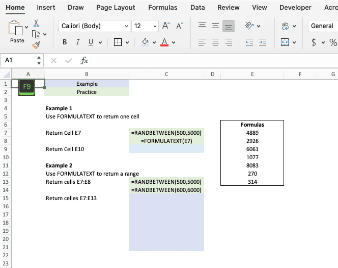 The Easy Guide To The FORMULATEXT Function In Excel