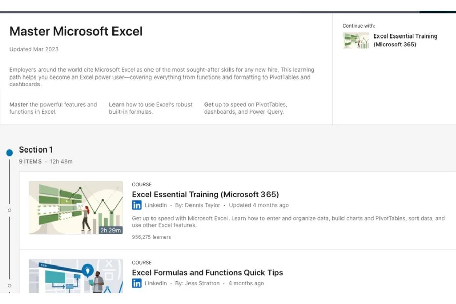 9 Best Excel Courses For Finance And Accounting In 2025