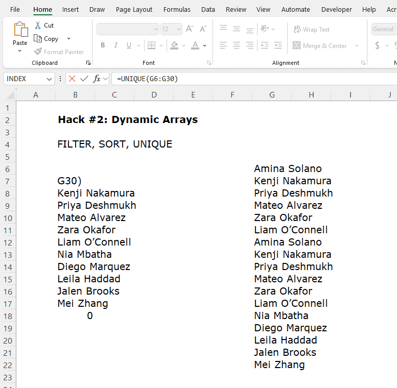 21 Excel Secrets That Change The Game