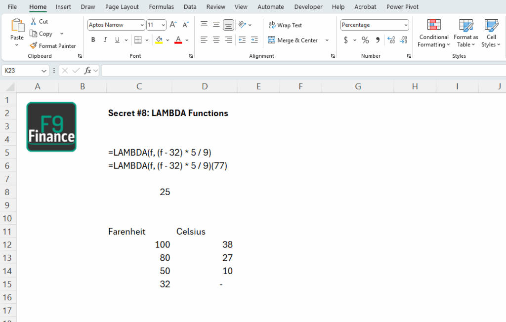 9 Secret Excel Functions You Don't Want To Miss
