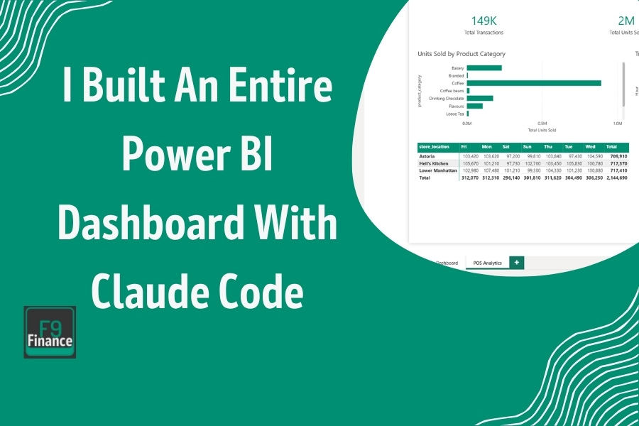 I Built An Entire Power BI Dashboard With Claude Code